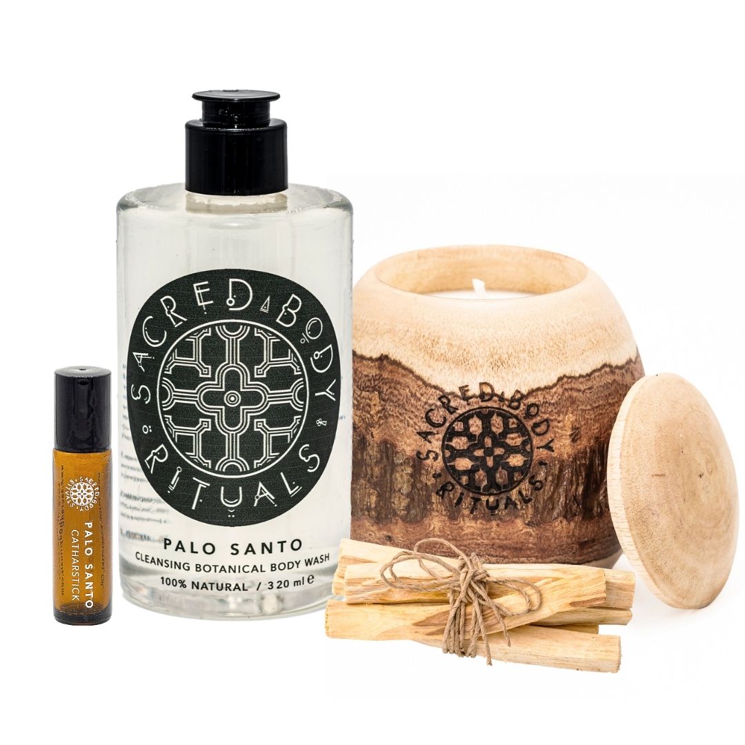 Sacred Body Rituals Palo Santo Infused All Natural Bath & Body Care